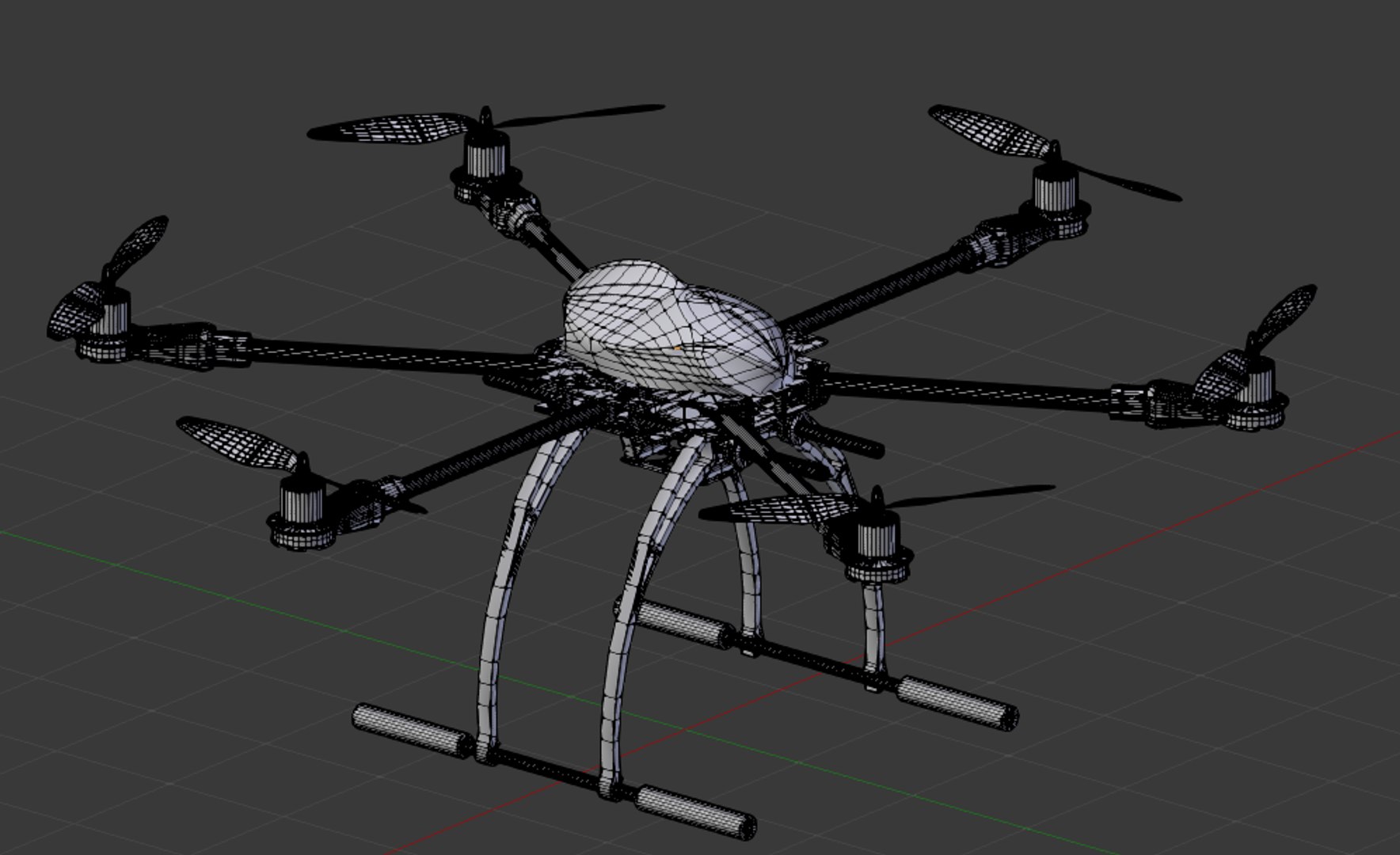 hexacopter hexa dxf