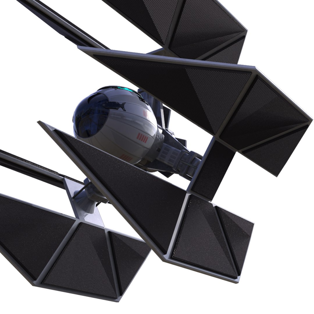 3d Star Wars Tie Defender