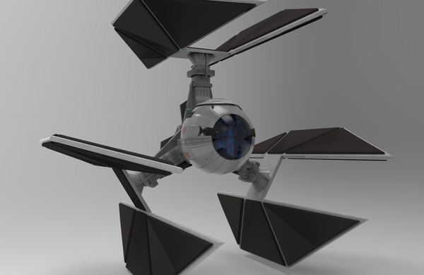 3d star wars tie defender