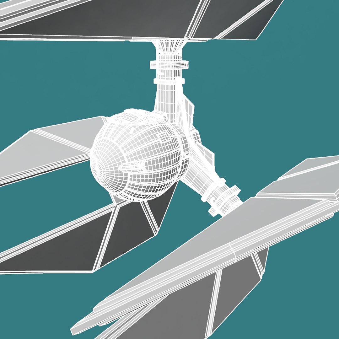 3d Star Wars Tie Defender