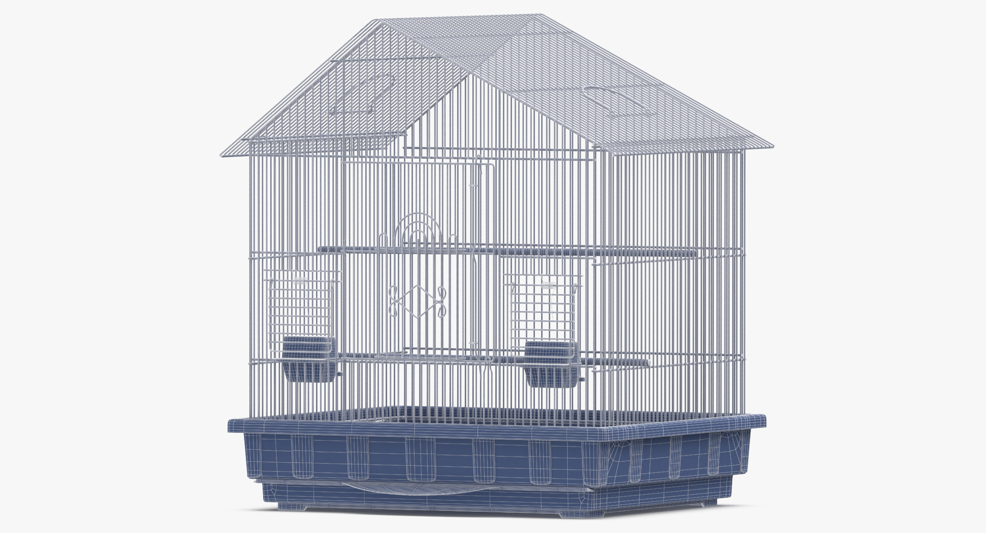 3D bird cage - TurboSquid 1383272