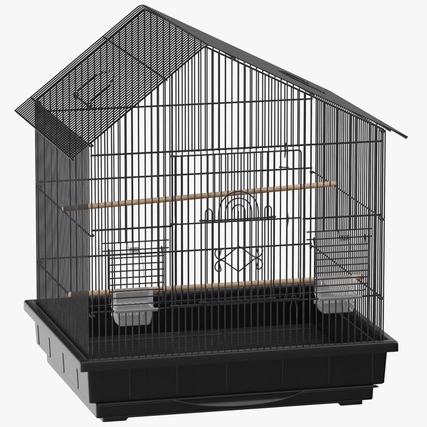 3D bird cage - TurboSquid 1383272