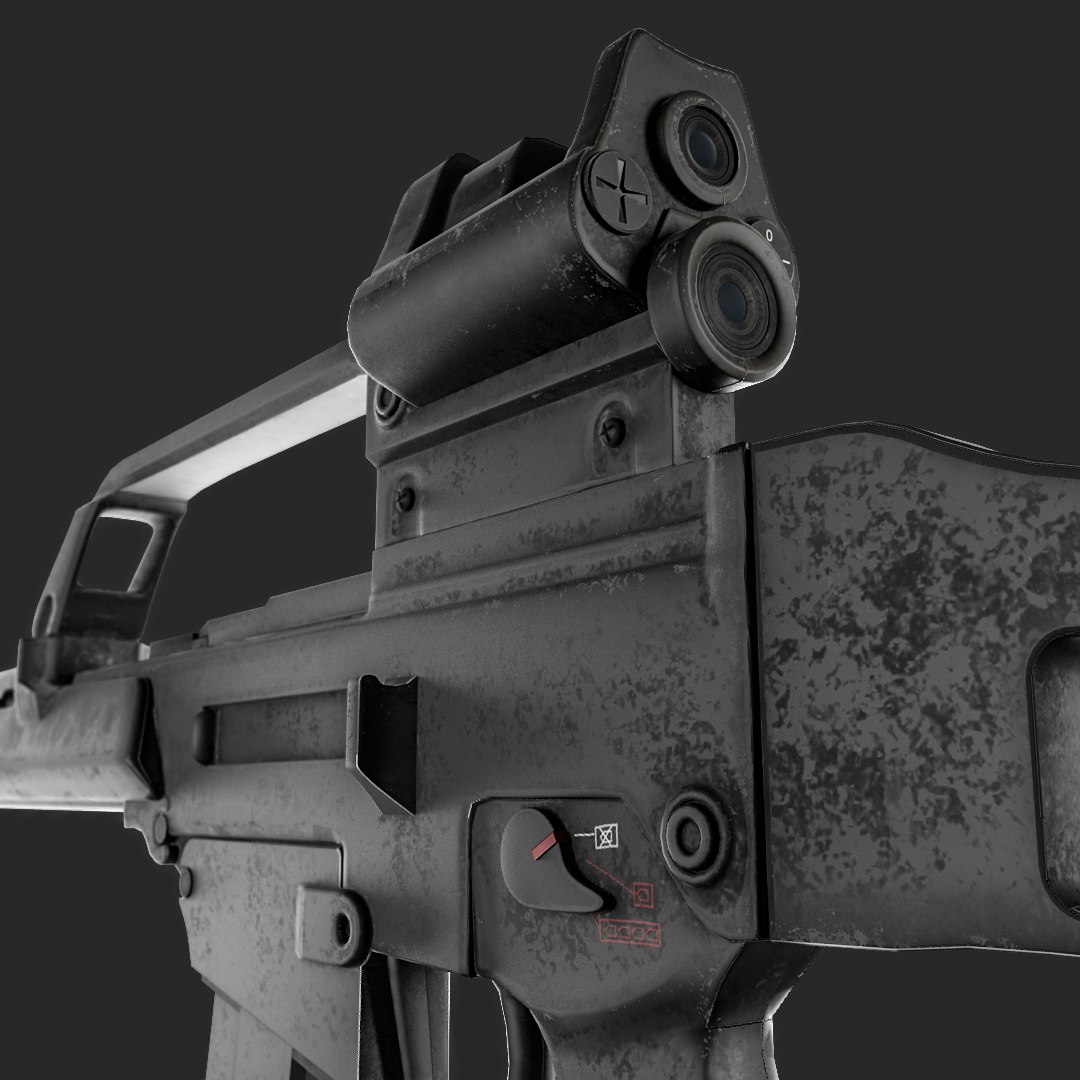 3d Replica Hk 36 Nato Model