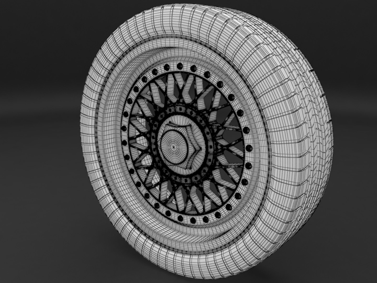 Bbs Wheel Rim 3D Model - TurboSquid 1508227