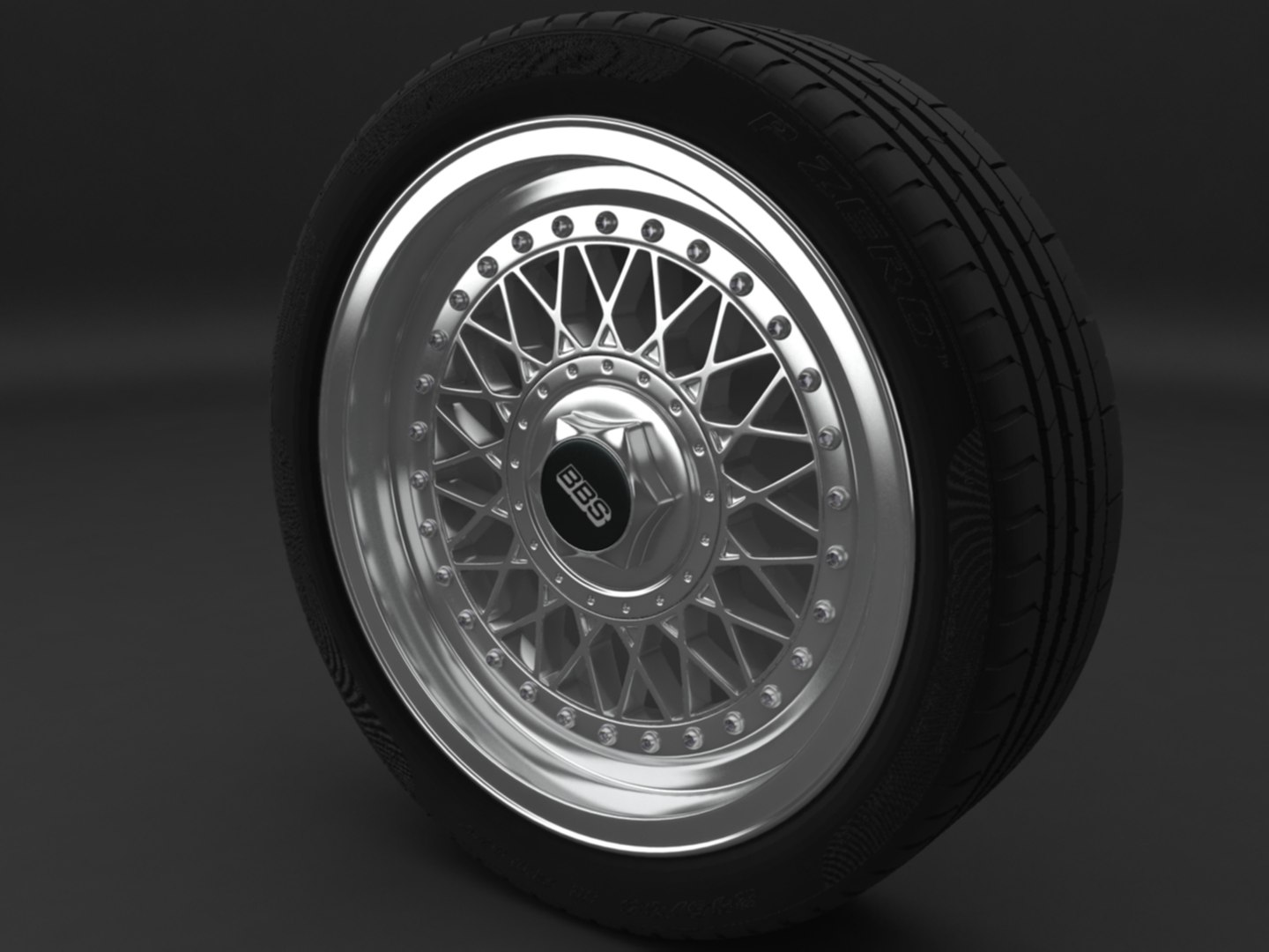 Bbs Wheel Rim 3D Model - TurboSquid 1508227
