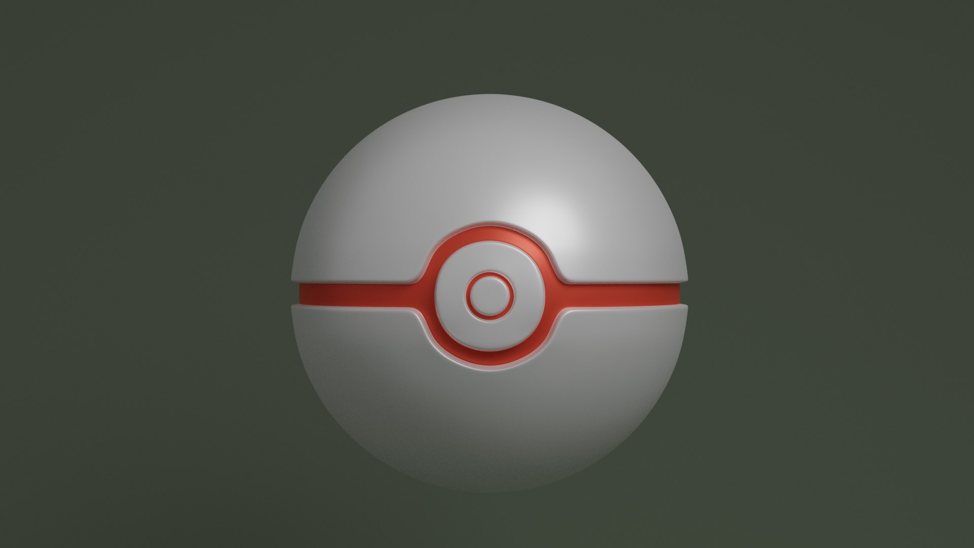 Premier Ball Pokemon Model - TurboSquid 1645530
