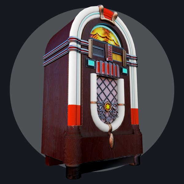 ready jukebox 3d model
