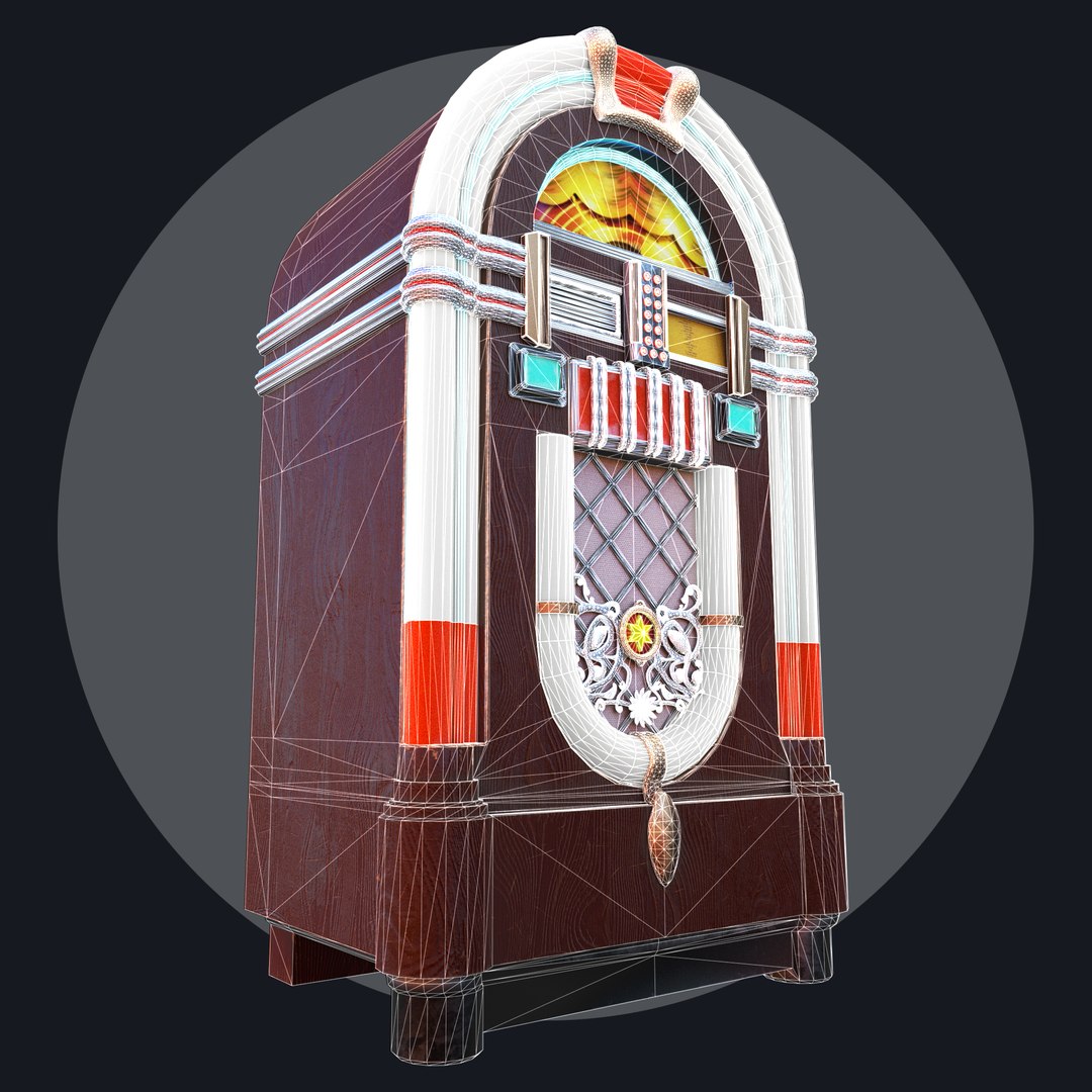 3D Juke Box - TurboSquid 1311886