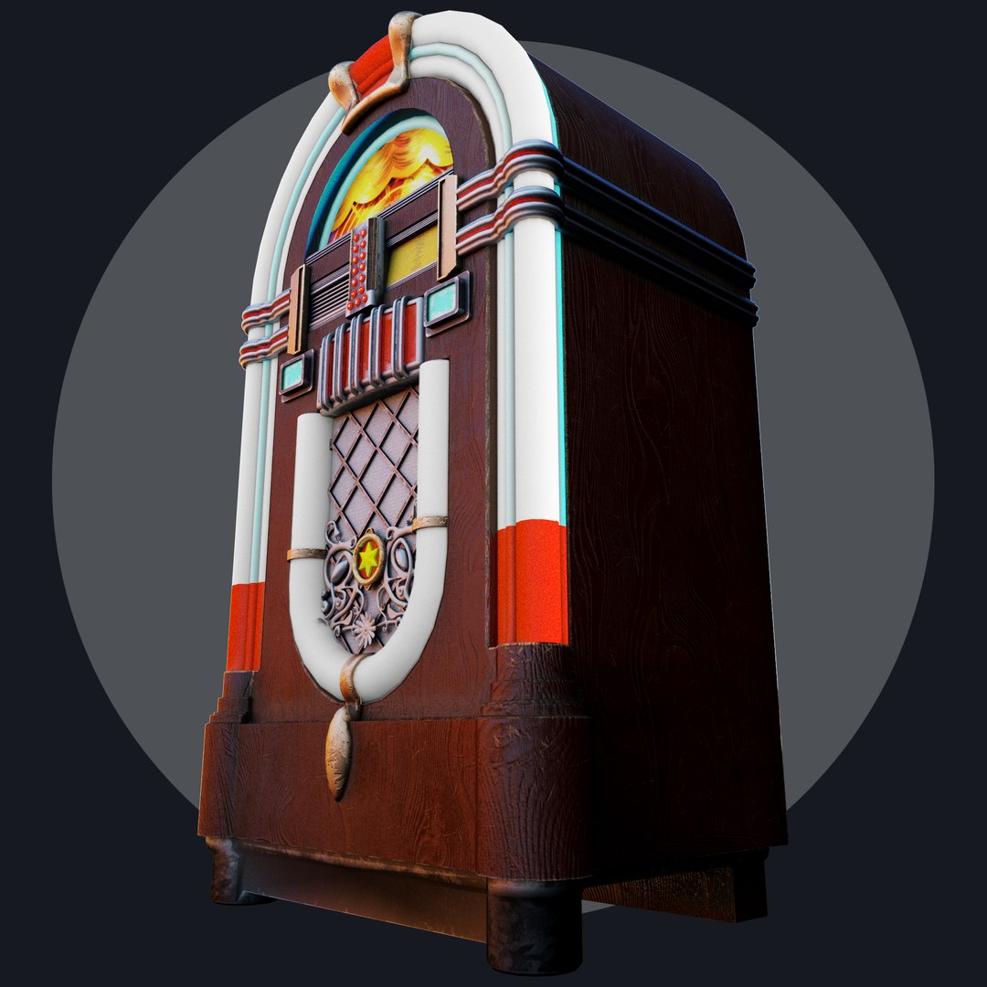 3D Juke Box - TurboSquid 1311886