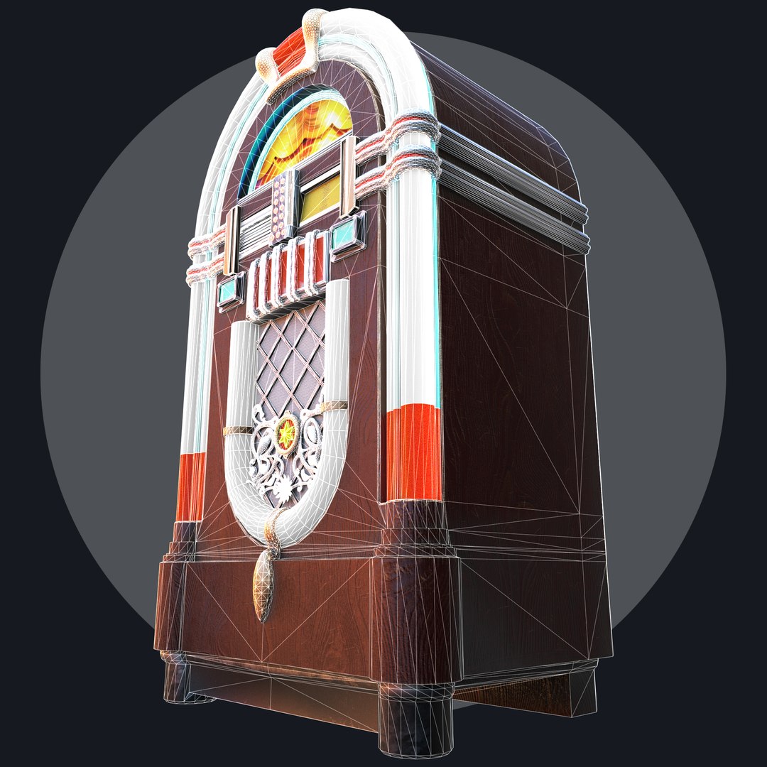 3D Juke Box - TurboSquid 1311886