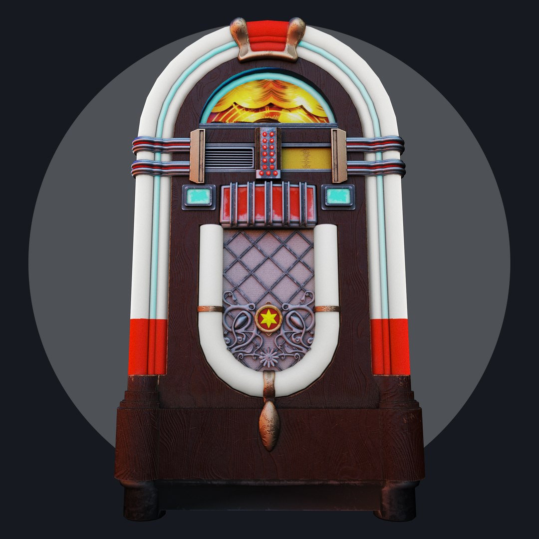 3D Juke Box - TurboSquid 1311886