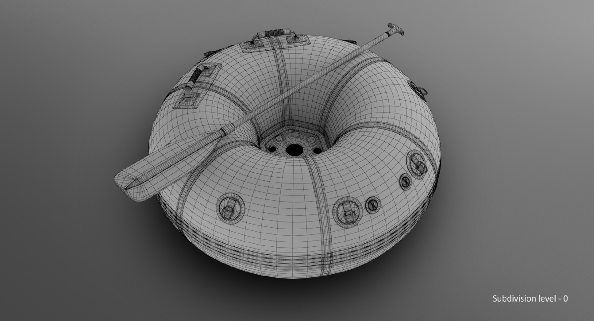 3D model river raft tube - TurboSquid 1222150