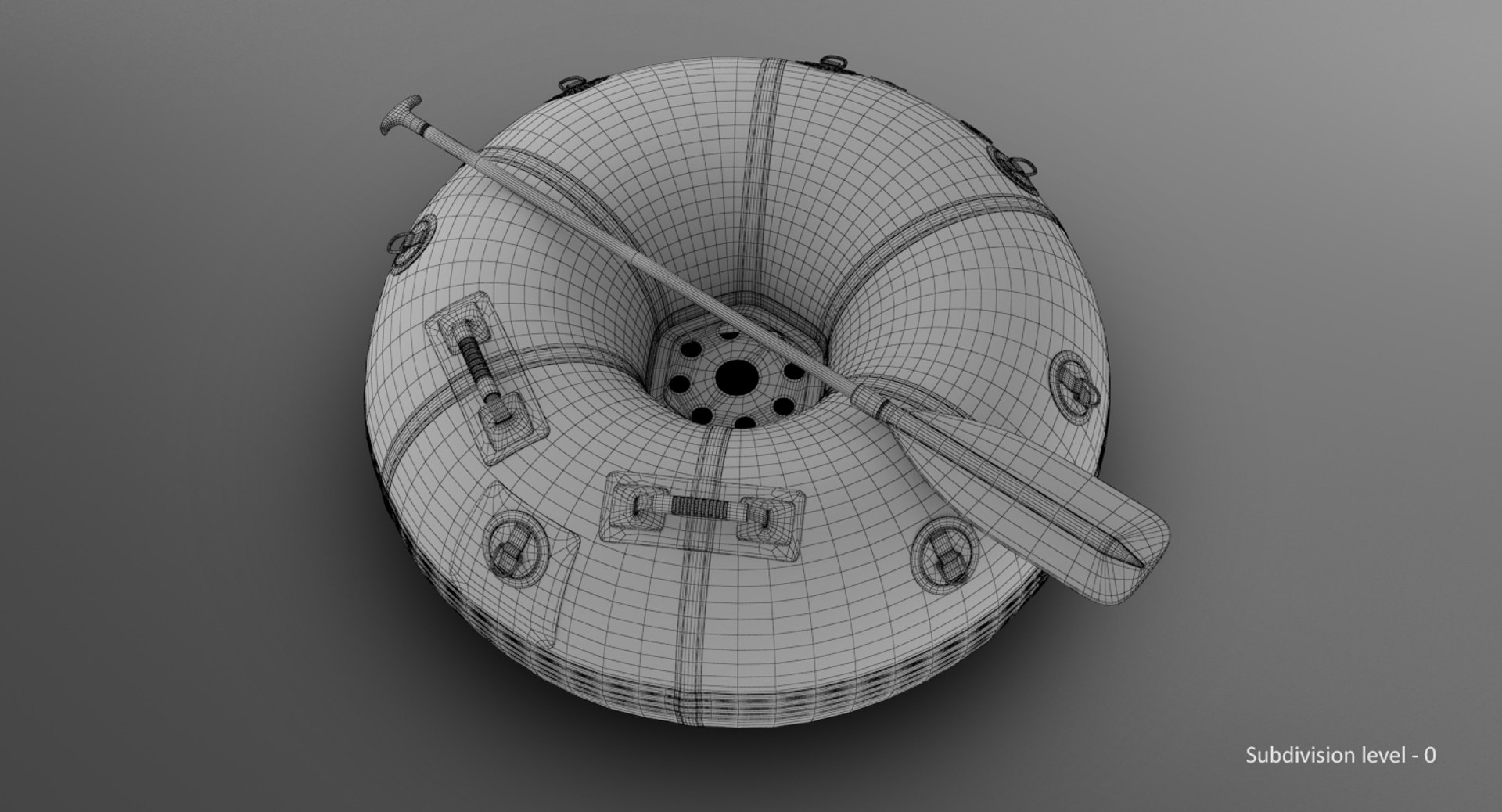 3D model river raft tube - TurboSquid 1222150