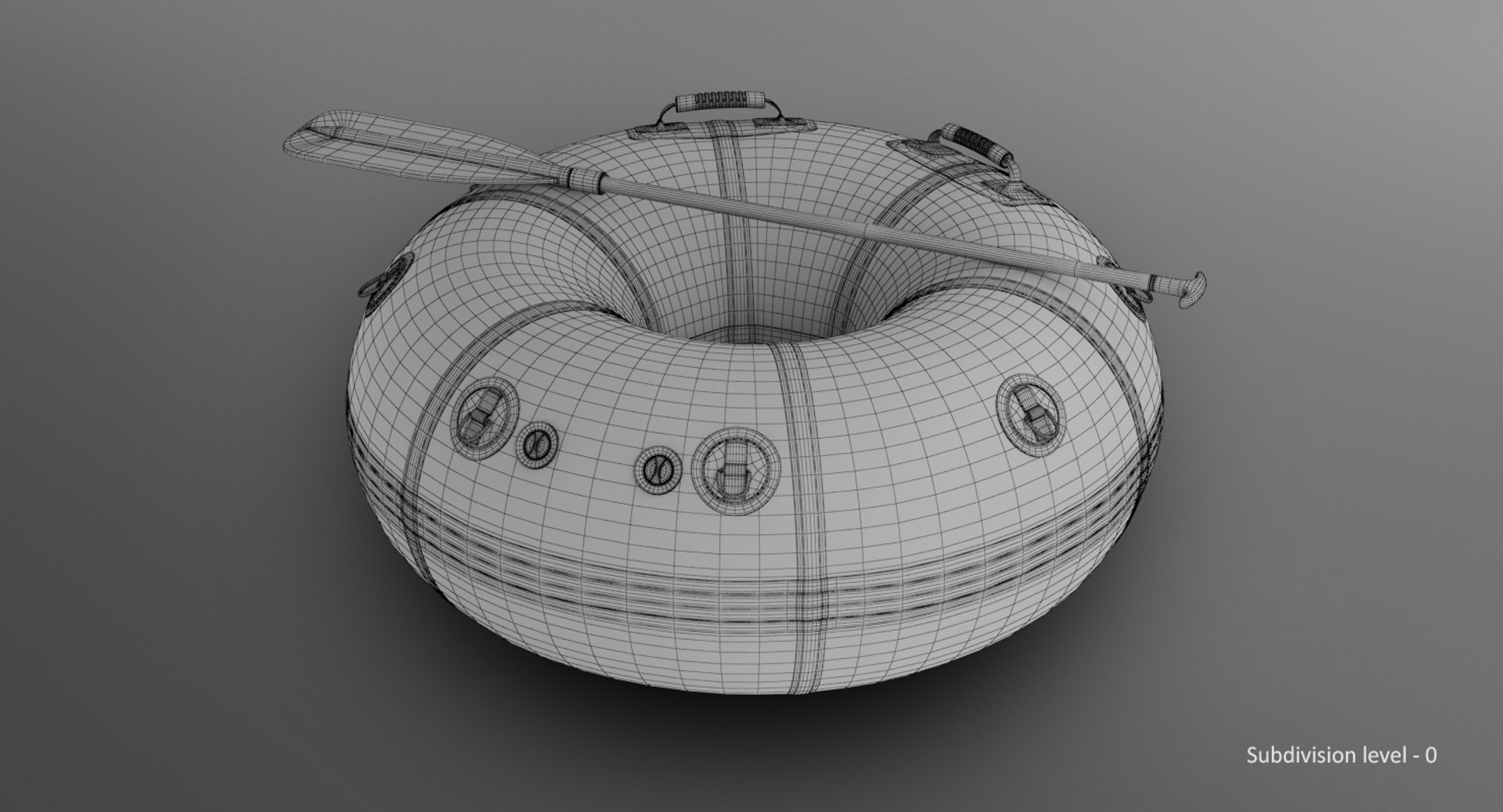 3D model river raft tube - TurboSquid 1222150