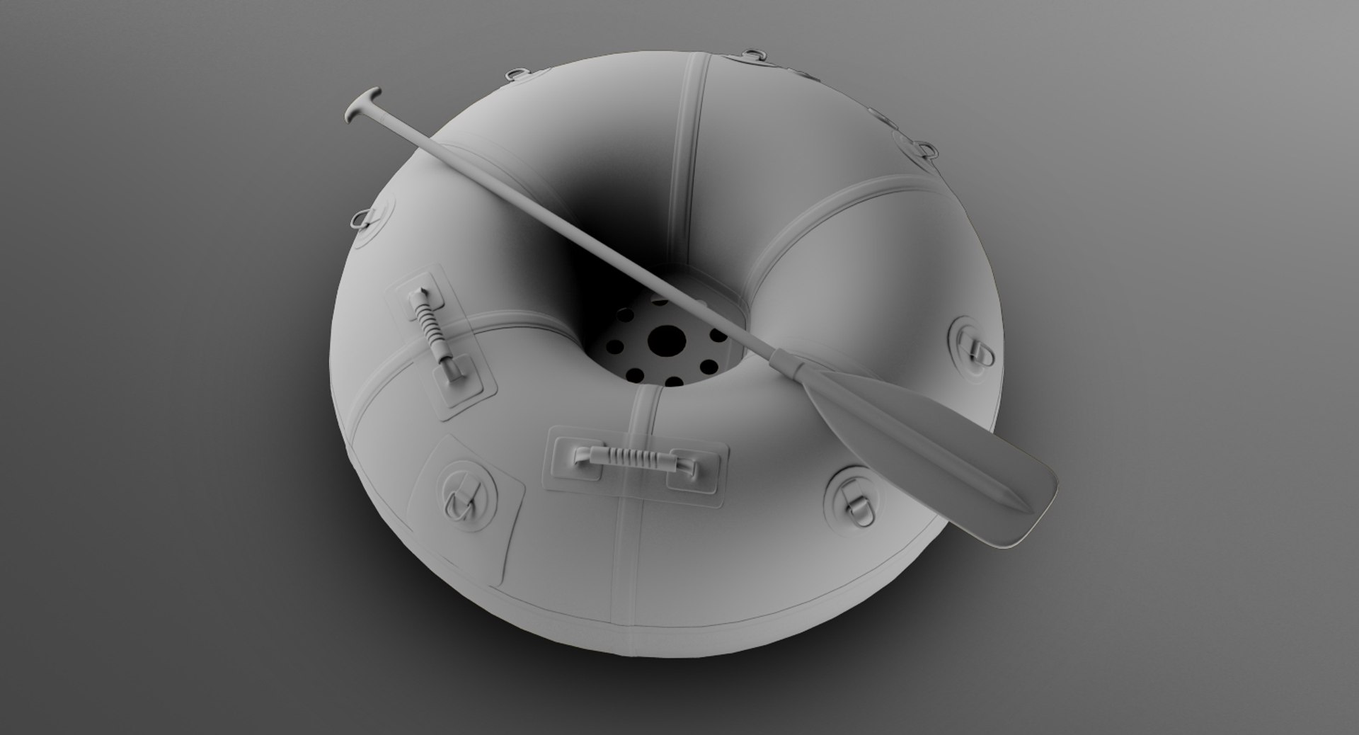 3D model river raft tube - TurboSquid 1222150