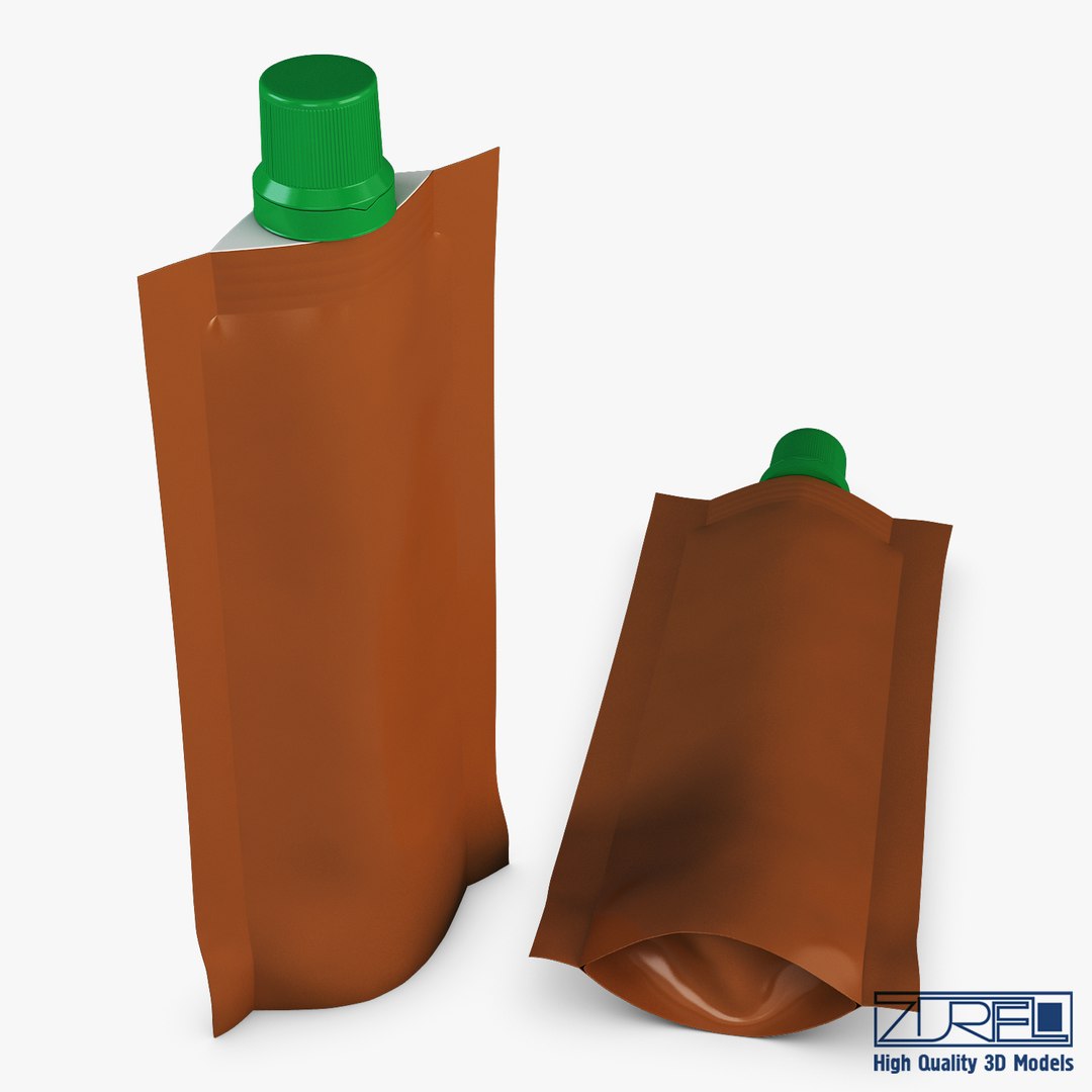 3D Doypack Packaging V 4 - TurboSquid 1222387