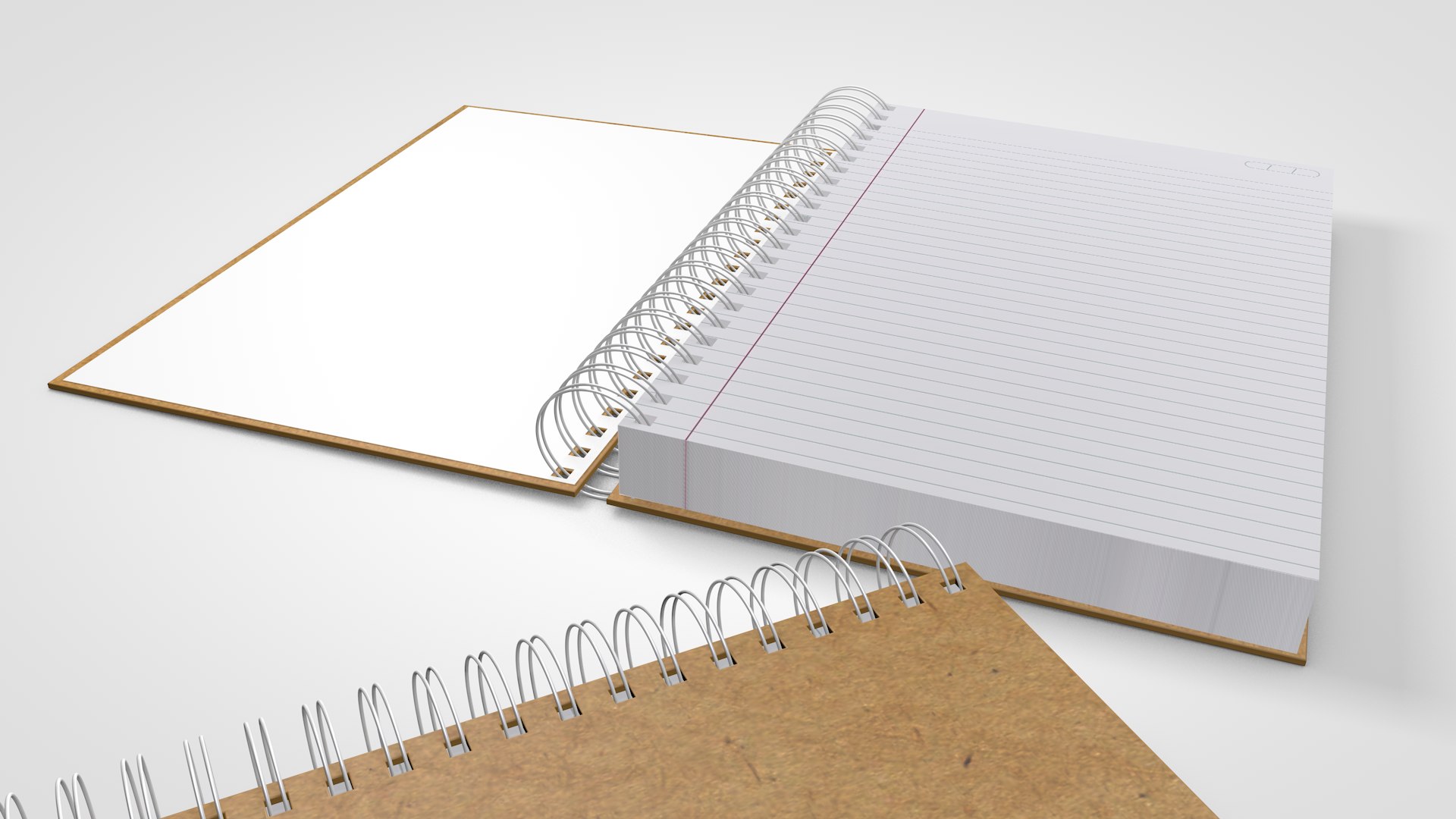 3D Ring Notebook Model - TurboSquid 1234622