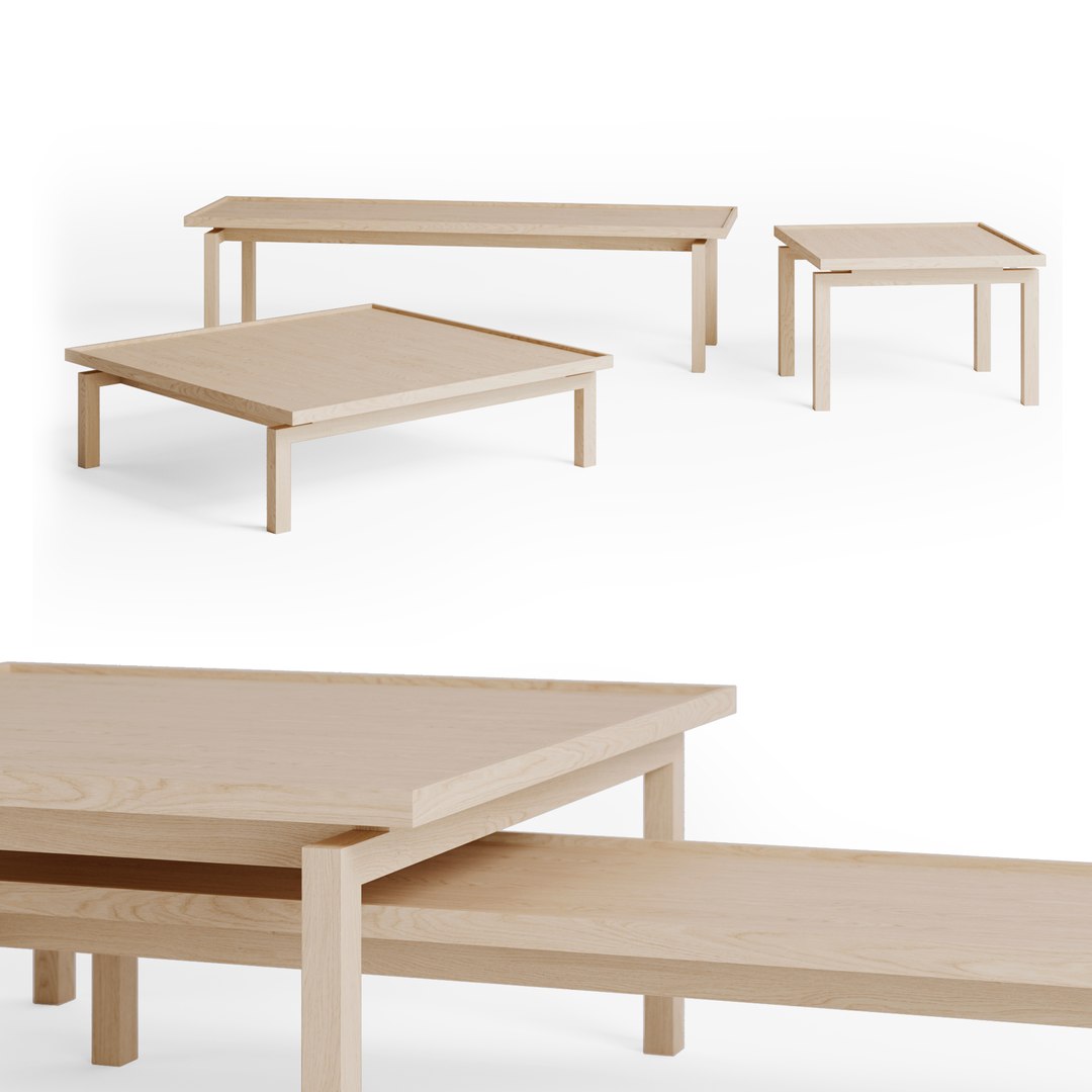3D Bolia Coffee Table Elton - TurboSquid 2113827