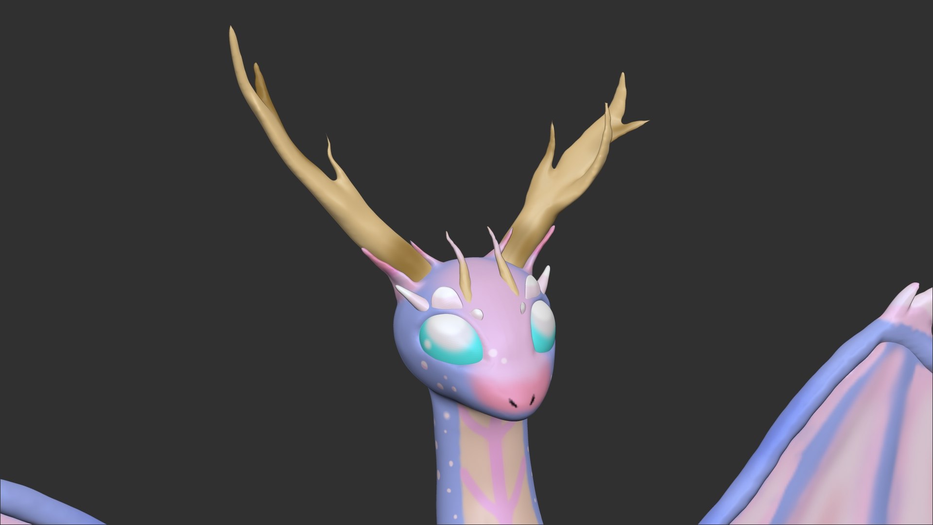 Cute Dragon Sculpt 3D Model - TurboSquid 1769305