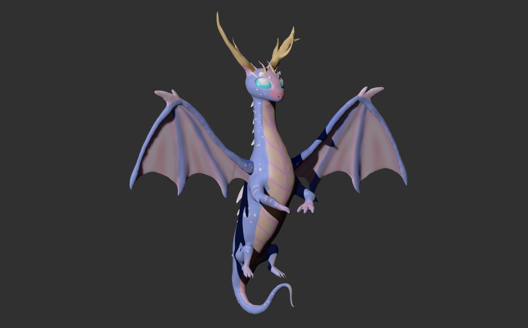 Cute Dragon Sculpt 3D Model - TurboSquid 1769305