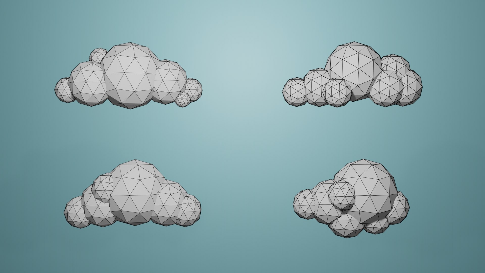 Clouds 3D Model - TurboSquid 1593855