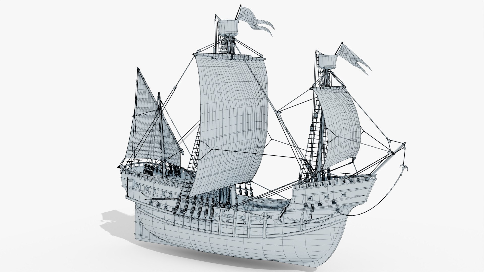 Hansa Ship 3D - TurboSquid 2246886