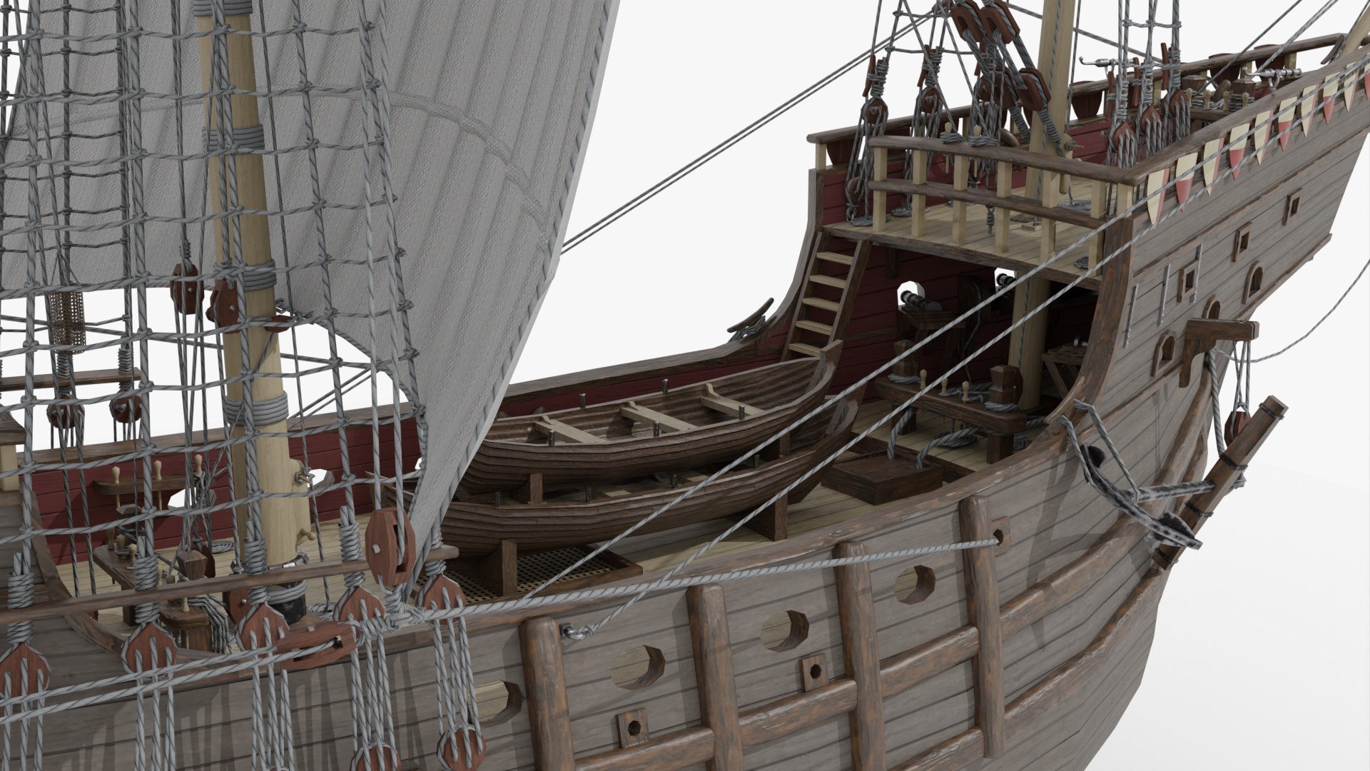 Hansa Ship 3D - TurboSquid 2246886