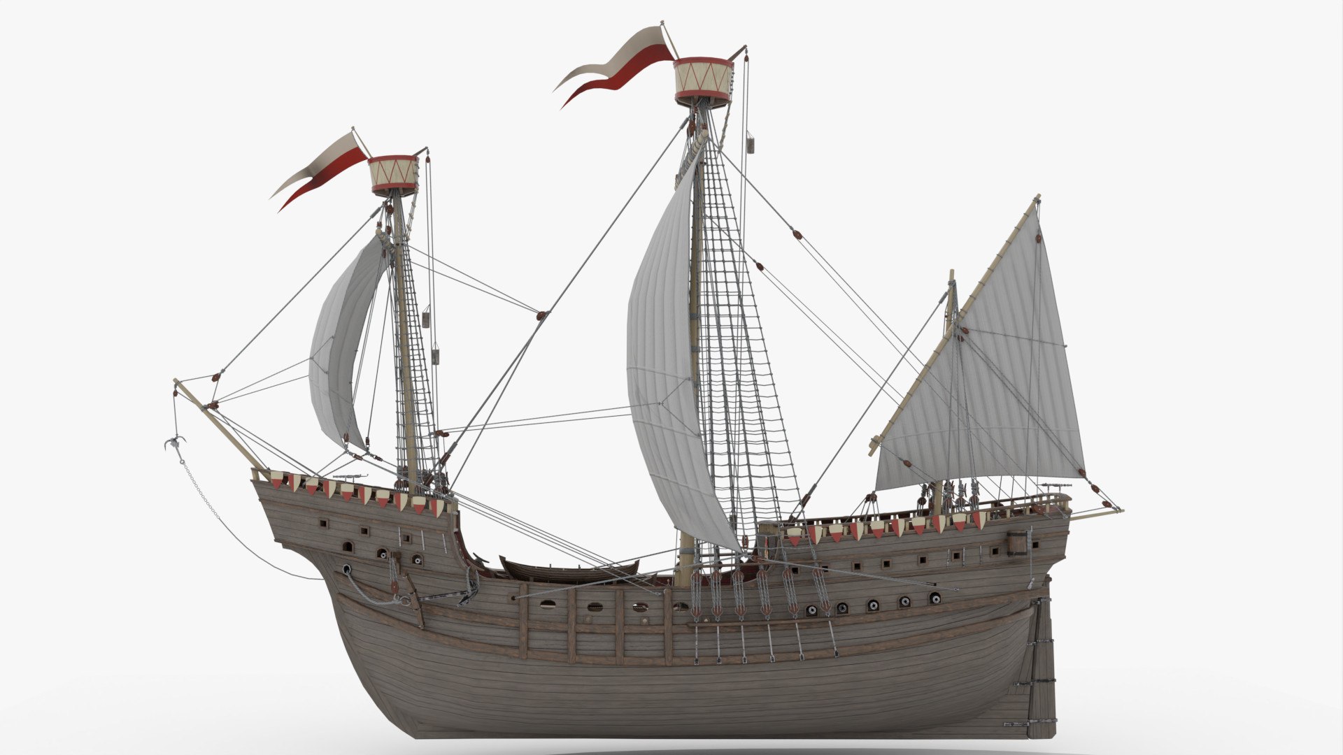 Hansa Ship 3D - TurboSquid 2246886
