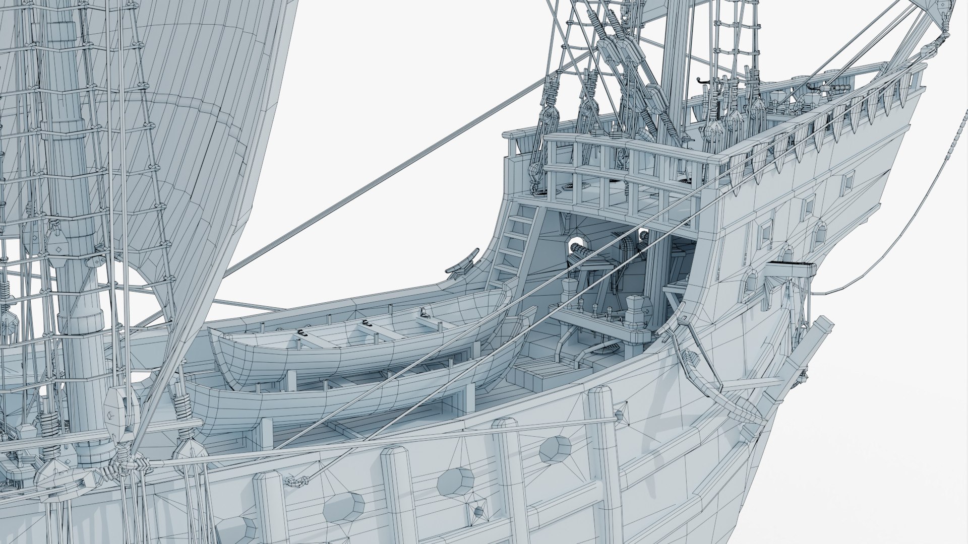 Hansa Ship 3D - TurboSquid 2246886