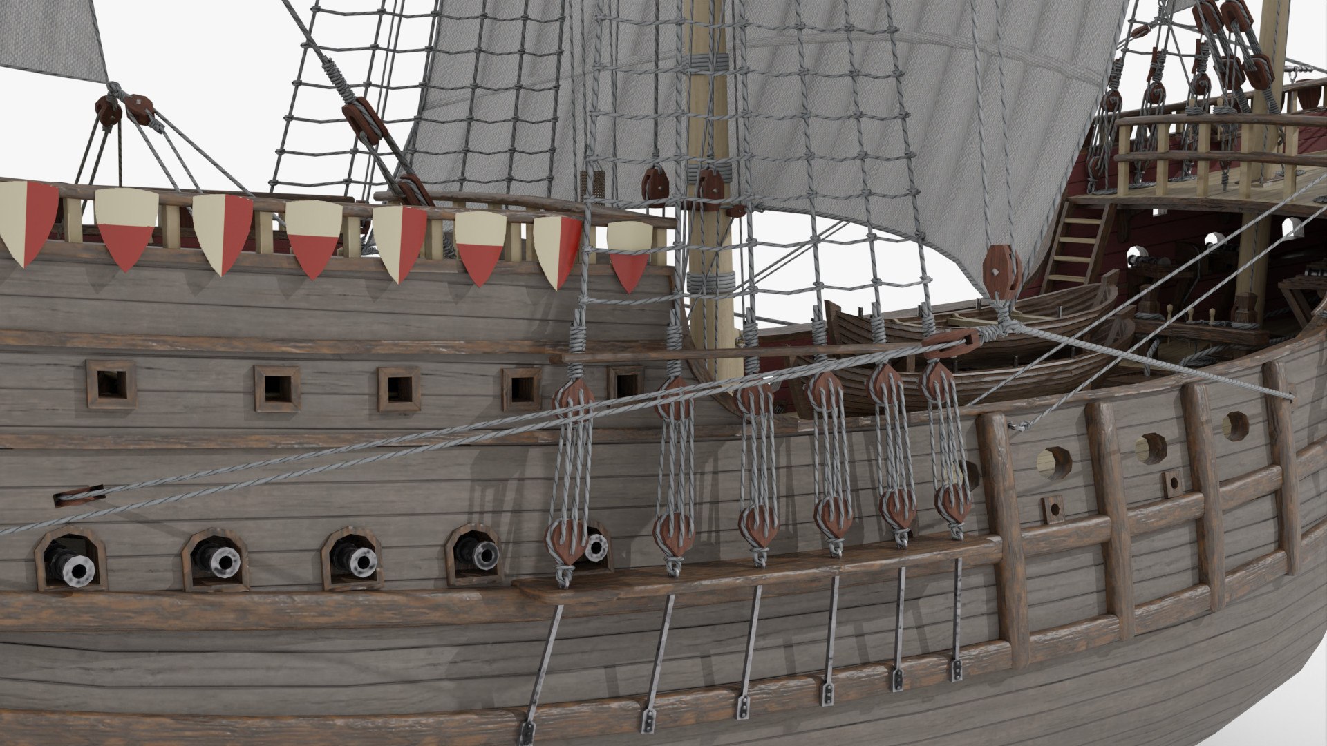 Hansa Ship 3D - TurboSquid 2246886