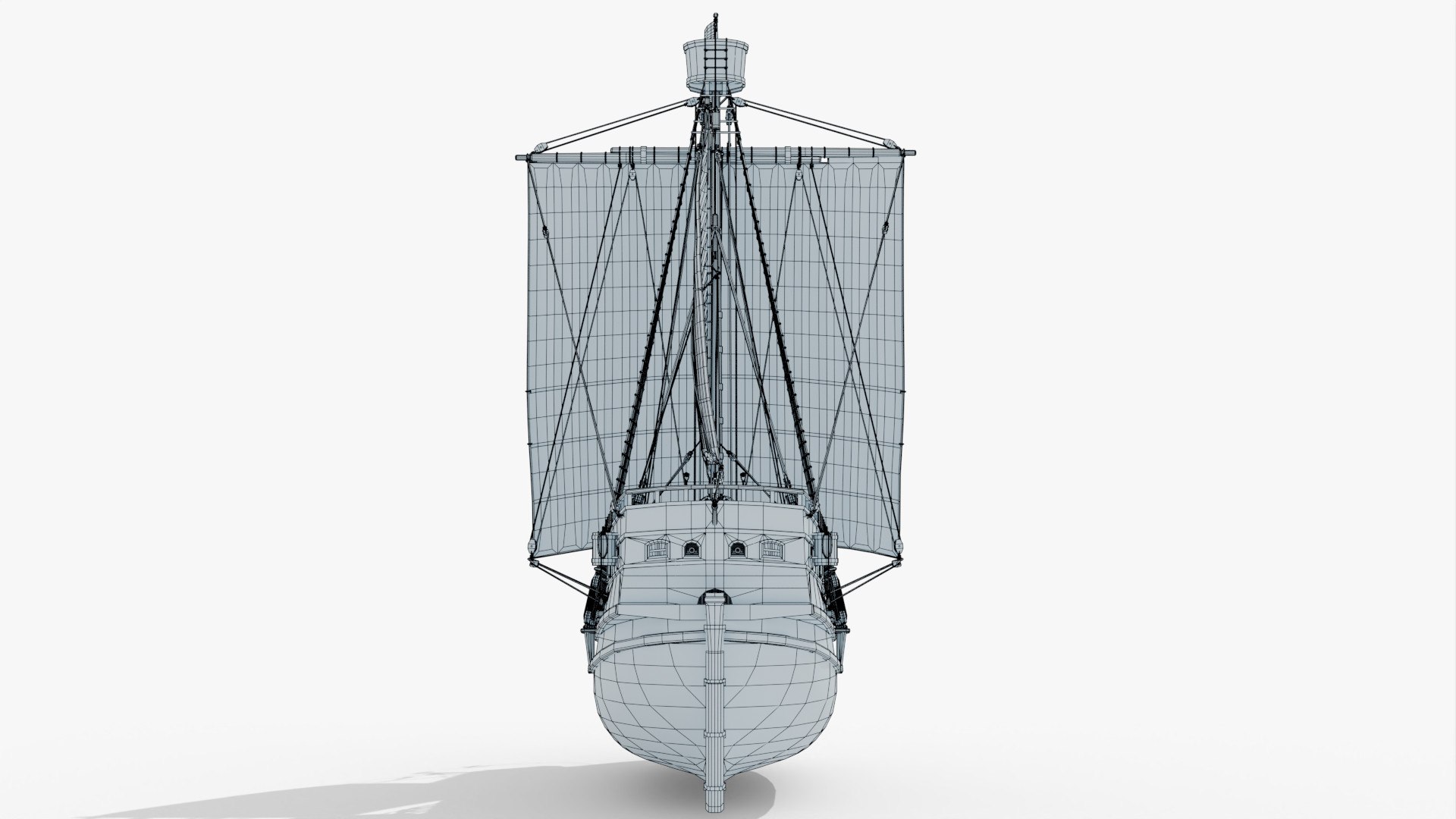 Hansa Ship 3D - TurboSquid 2246886