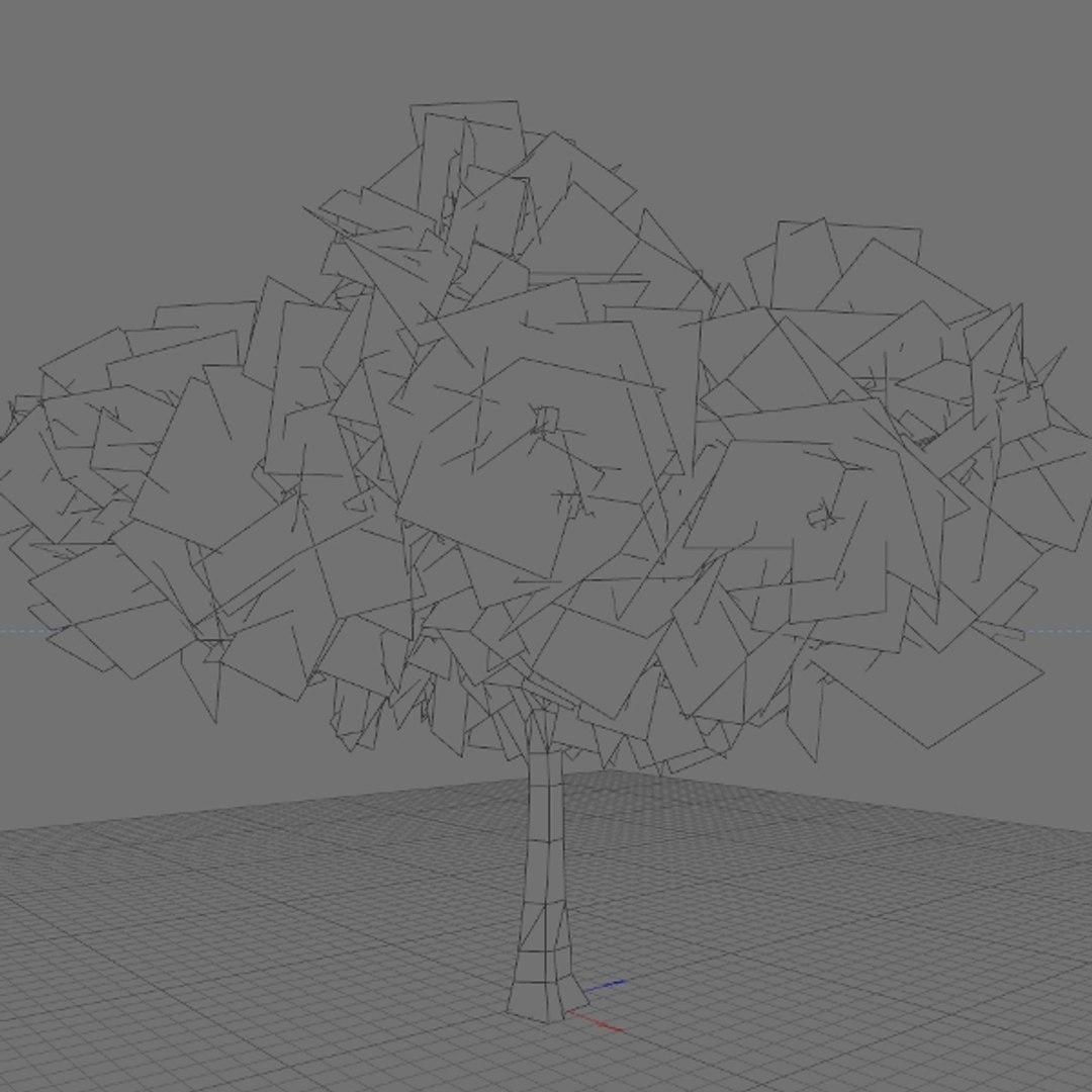 trees 3d model