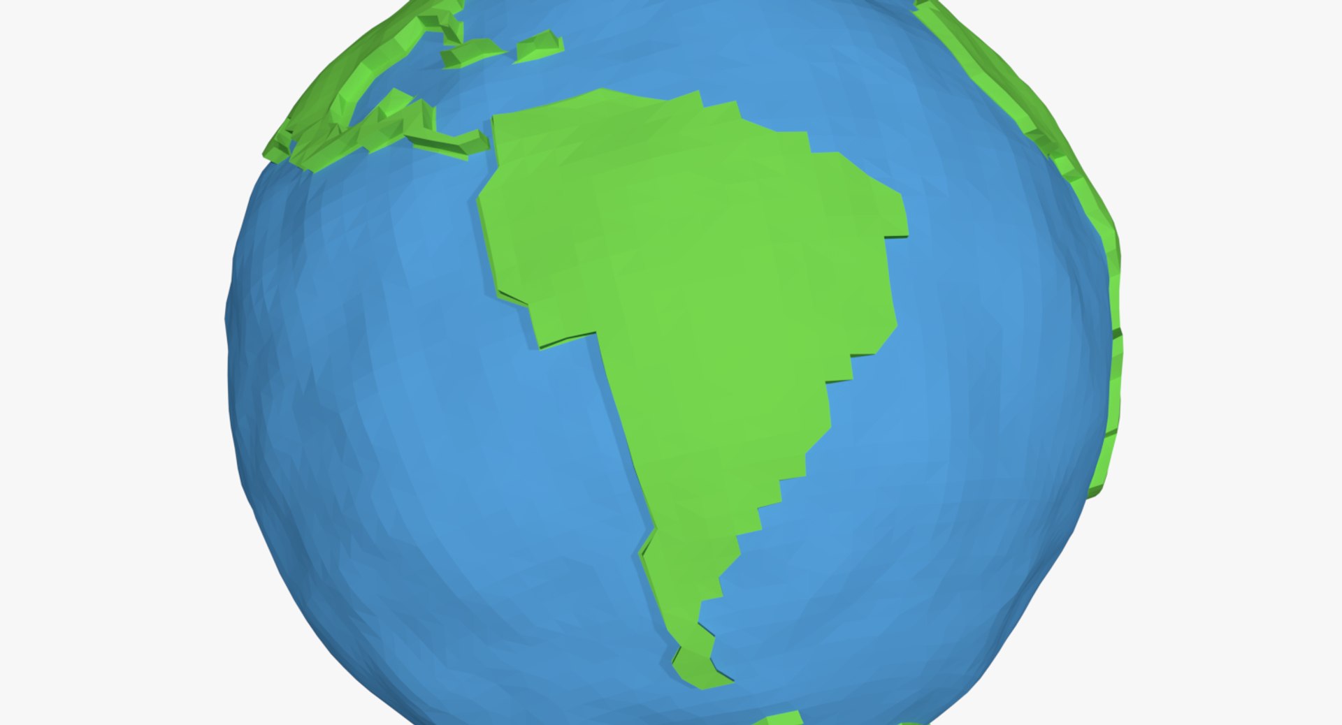 3D Cartoon Simple Planet Earth Model - TurboSquid 1379770