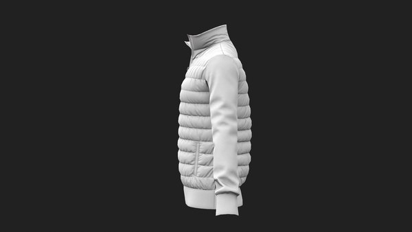 Winter jacket red 3D model - TurboSquid 1709911