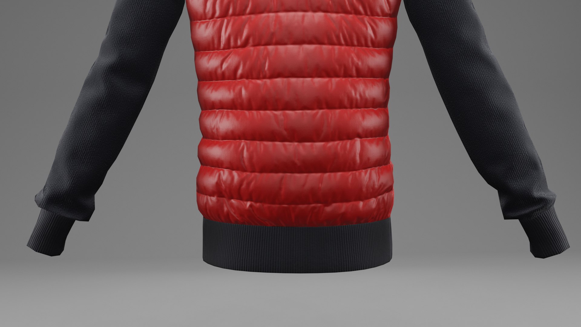 Winter jacket red 3D model - TurboSquid 1709911