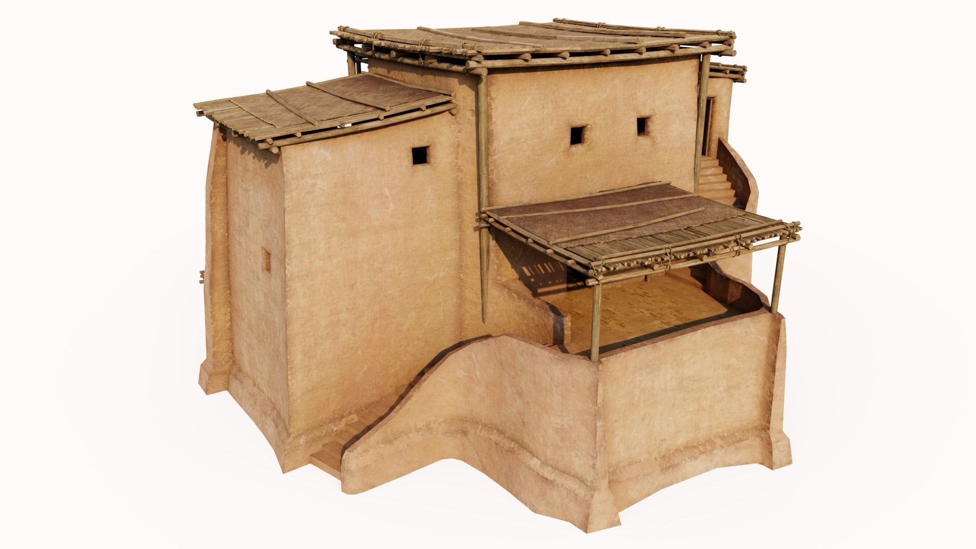 Rough Shanty 3D model - TurboSquid 1835514