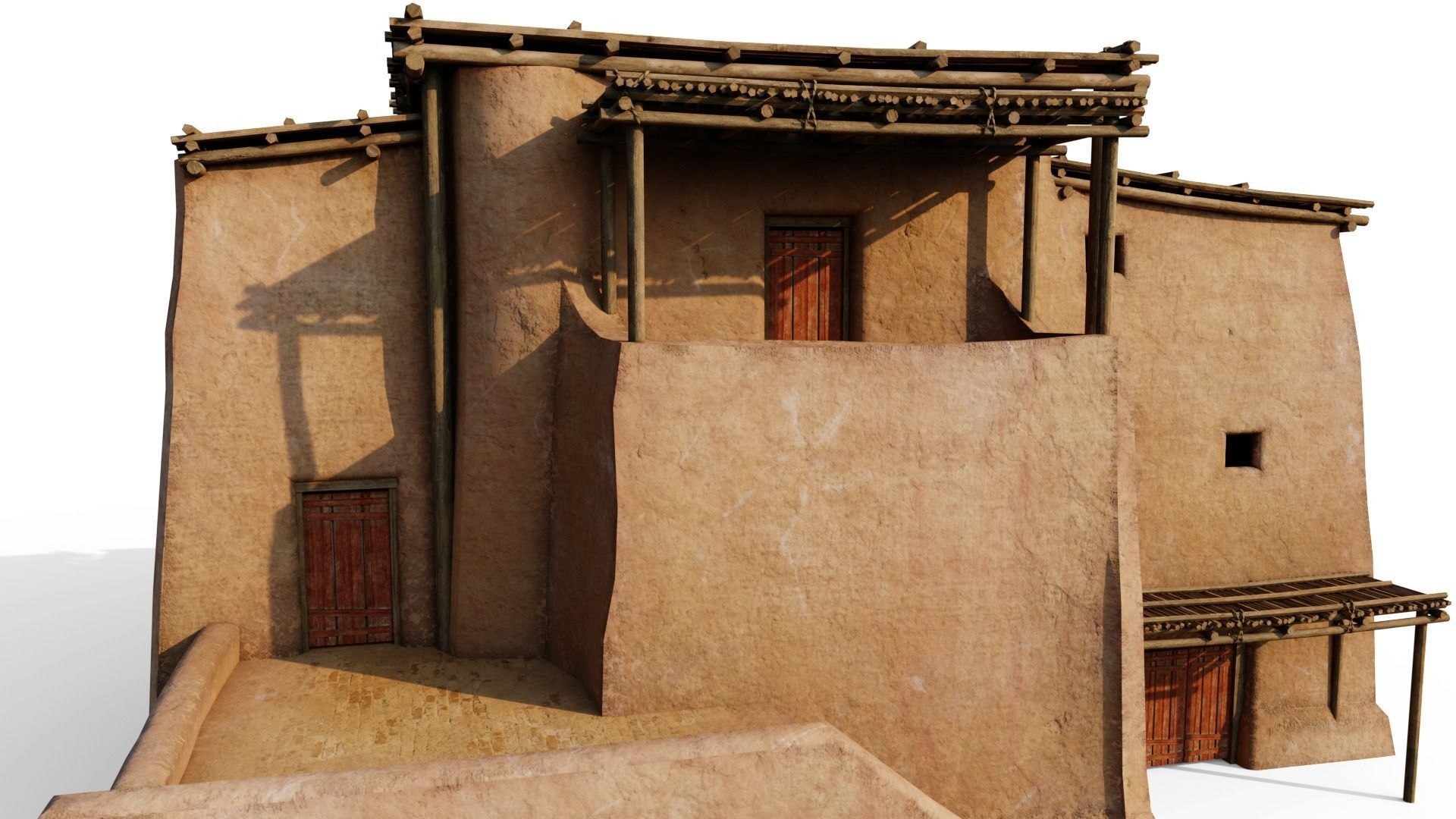 Rough Shanty 3D model - TurboSquid 1835514