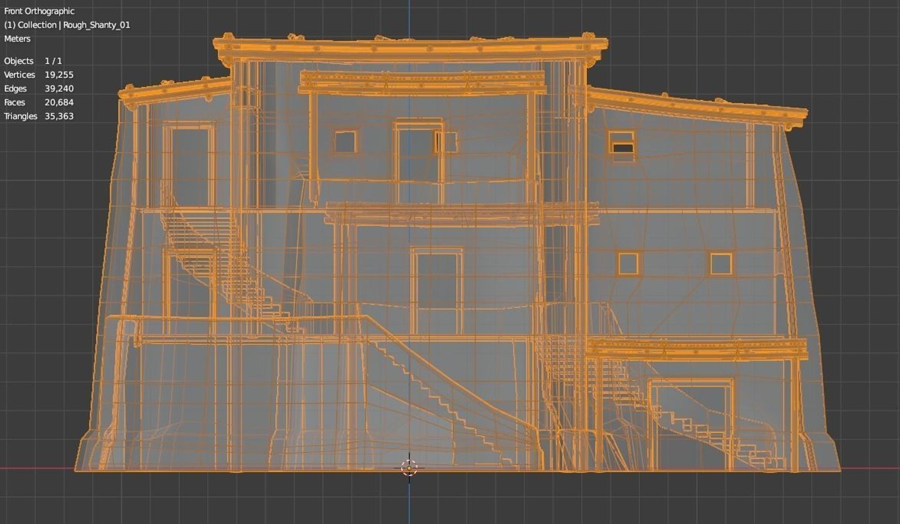 Rough Shanty 3D model - TurboSquid 1835514