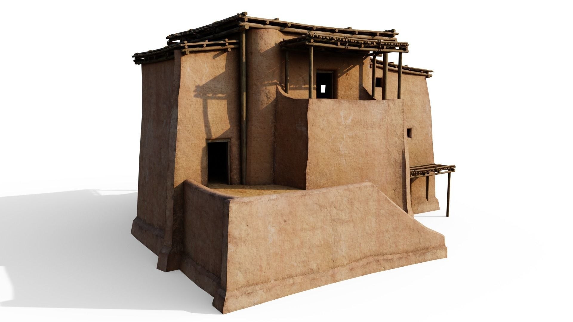 Rough Shanty 3D model - TurboSquid 1835514