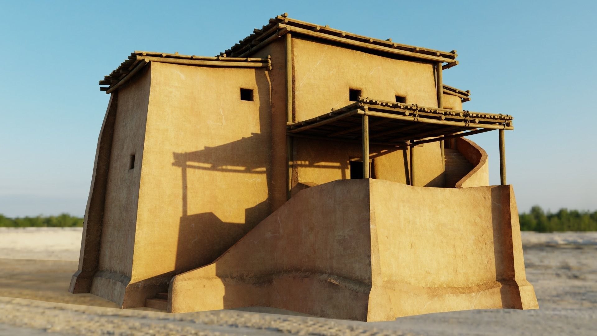 Rough Shanty 3D model - TurboSquid 1835514