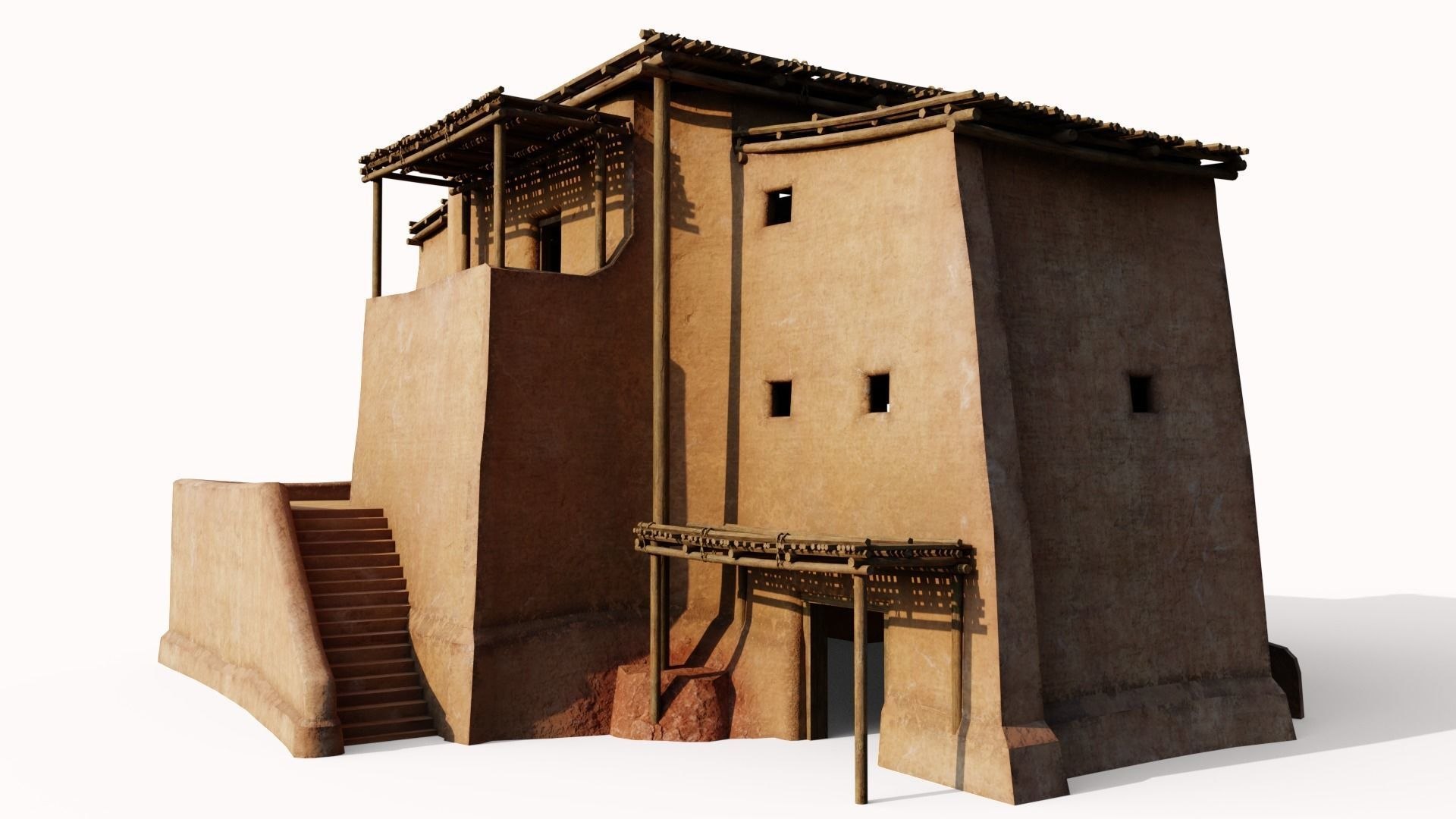 Rough Shanty 3D model - TurboSquid 1835514