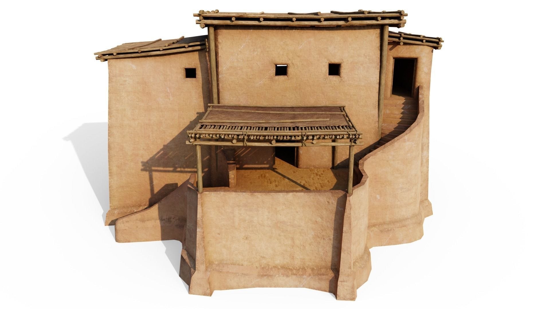 Rough Shanty 3D model - TurboSquid 1835514