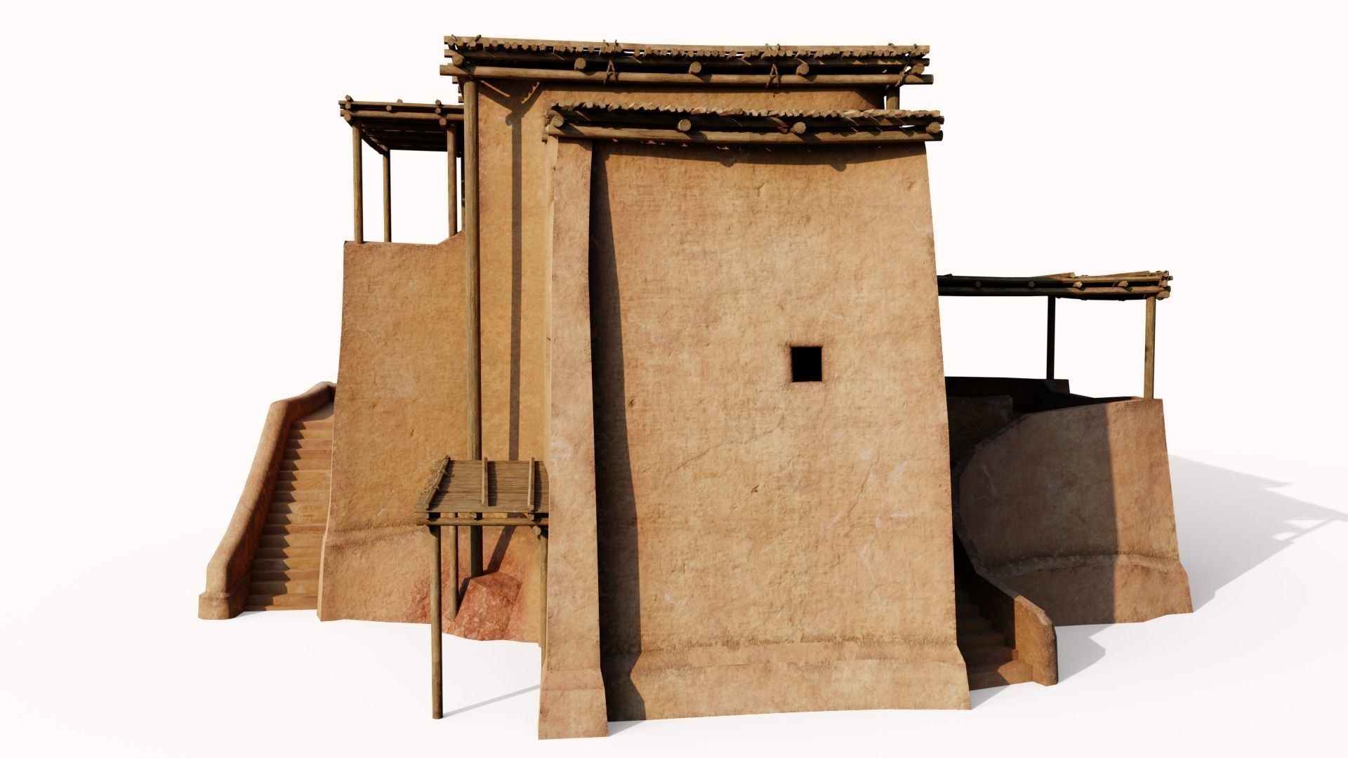 Rough Shanty 3D model - TurboSquid 1835514