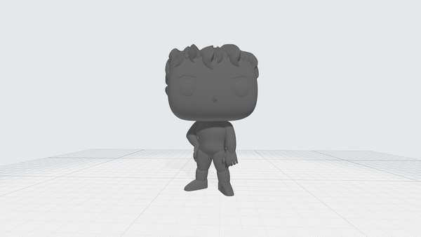 Funko Pop DIY Custom Boy for 3D Print only 3D model - TurboSquid 1736086