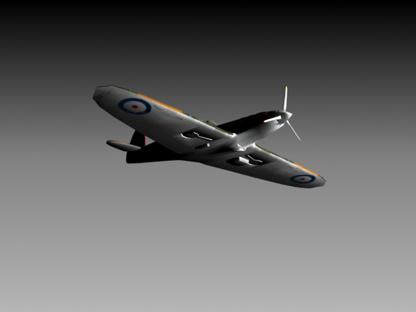 spitfire games 3d model