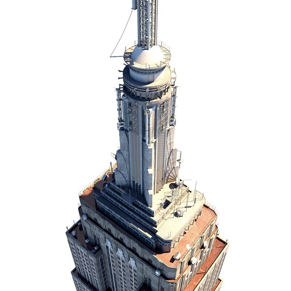3d model empire state building