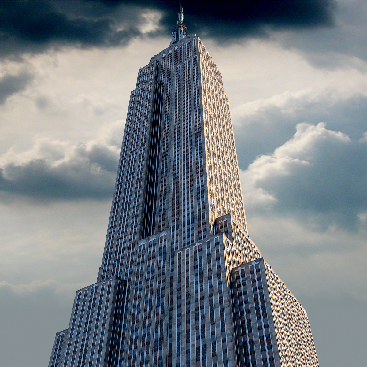 3d model empire state building