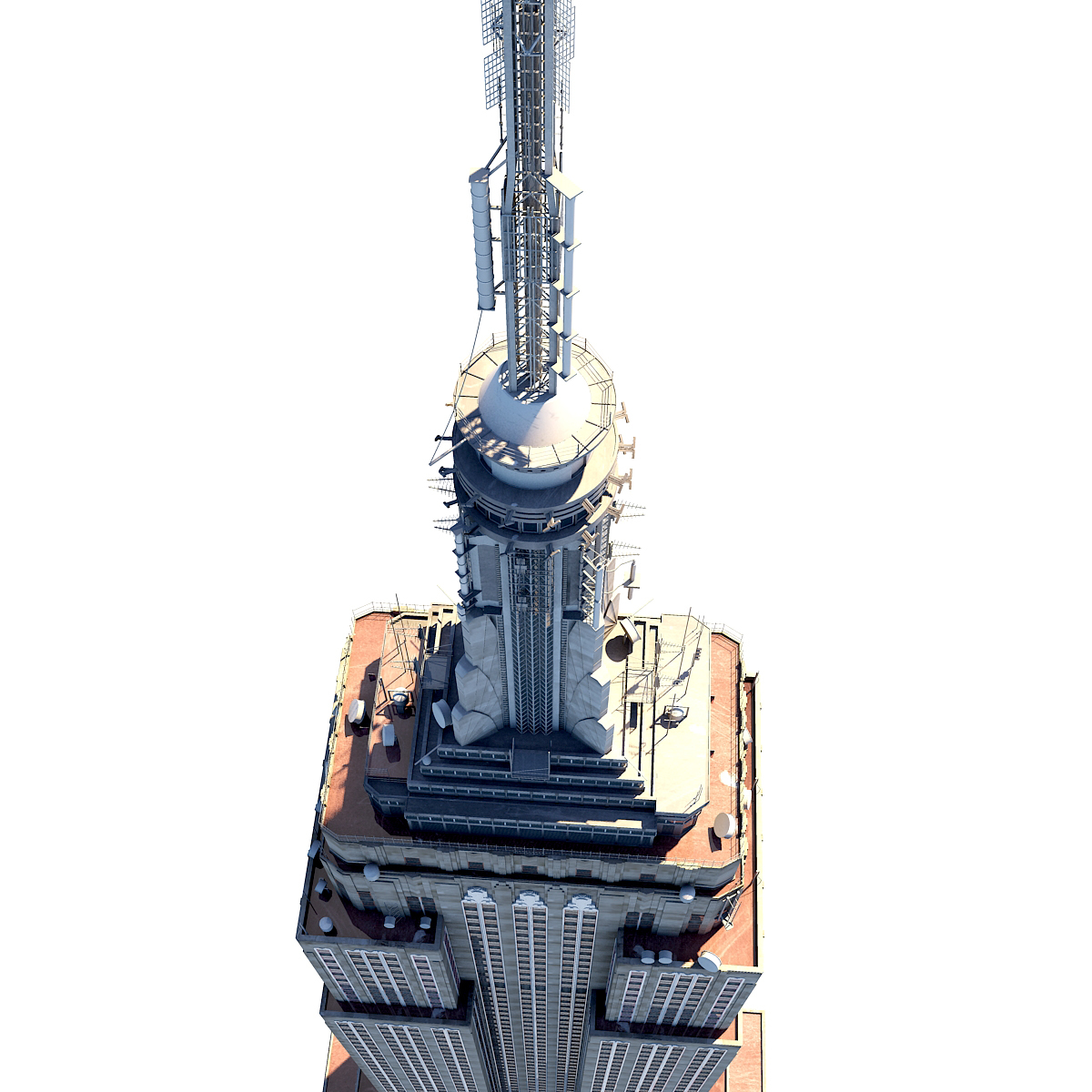3d model empire state building