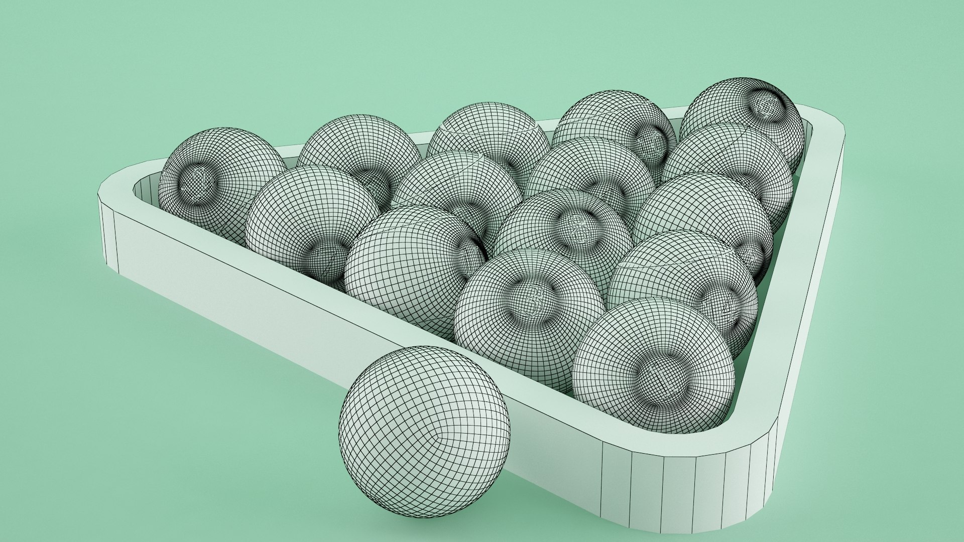 Gold Billiard Table 3D Model - TurboSquid 2009743