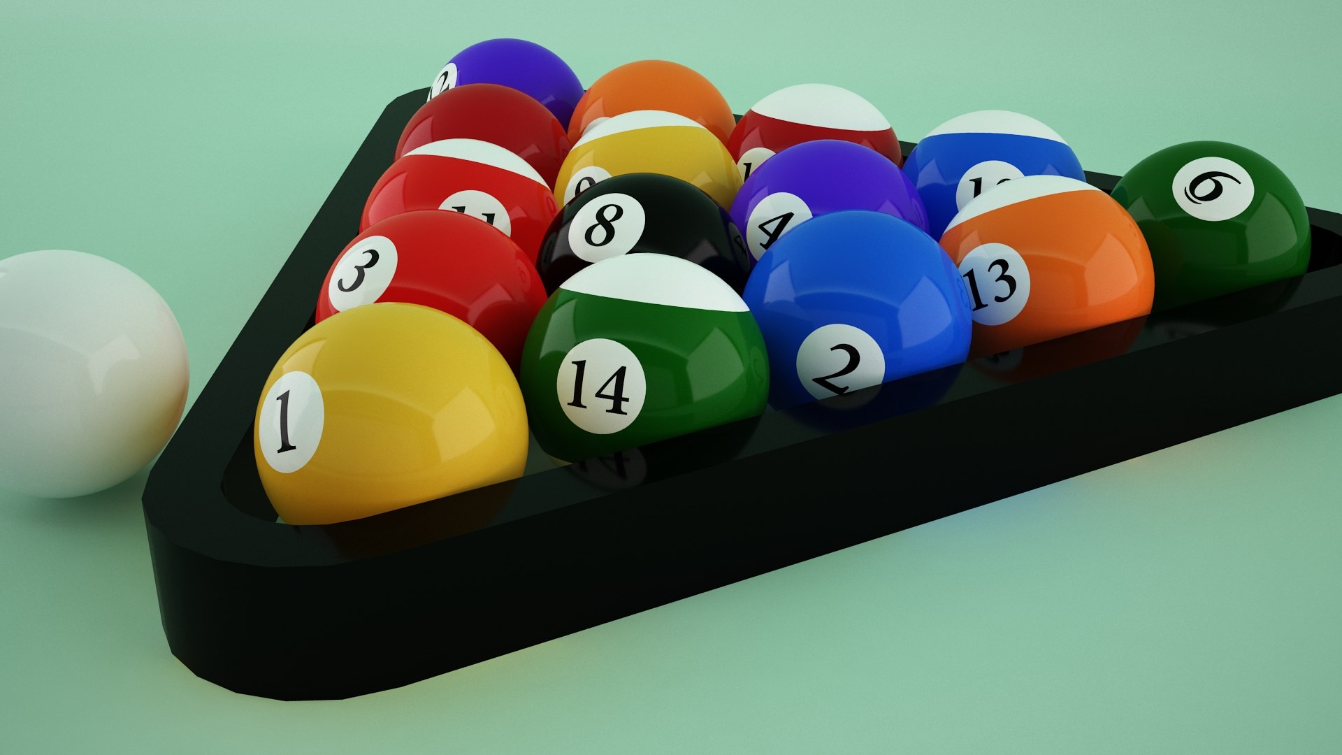 Gold Billiard Table 3D Model - TurboSquid 2009743